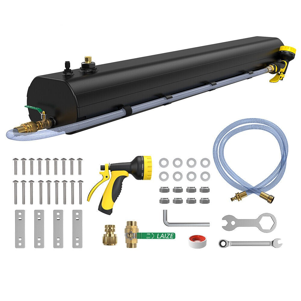 Pressurized 8 Gallon Car Roof Water Tank with Water Hose For Off-Road ...